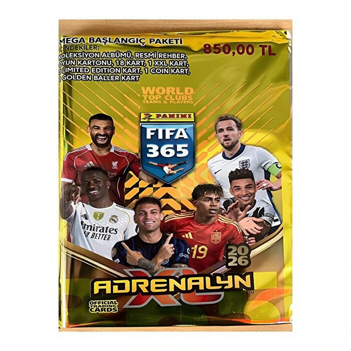 FIFA 365 2026 Adrenalyn Card Mega Starter Pack – Anatolian Brands